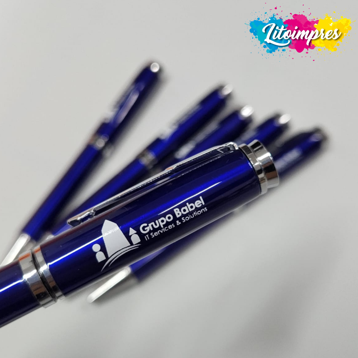 Esferos publicitarios con tu logo - plástico, ecológico, metálicos y más